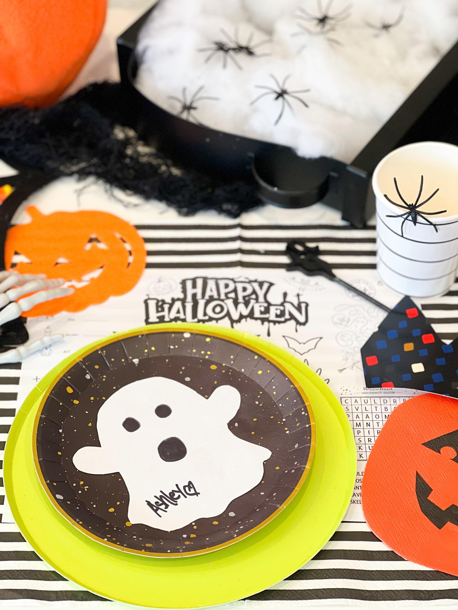 Free Printable Halloween Placemat – Creative Twist Events